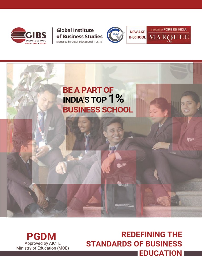 E - Brochure (PGDM) - 2022 | PDF | Master Of Business Administration | Innovation