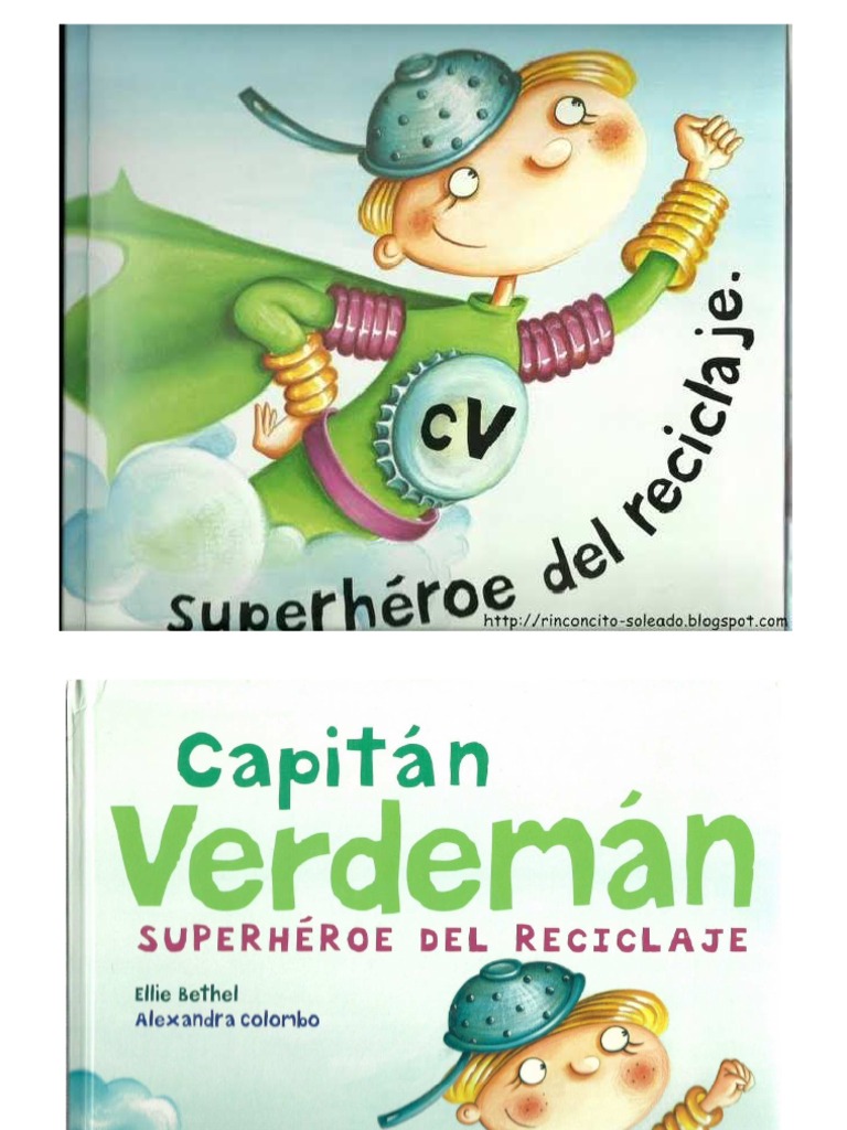Superhéroe Del Reciclaje - Libro Infantil