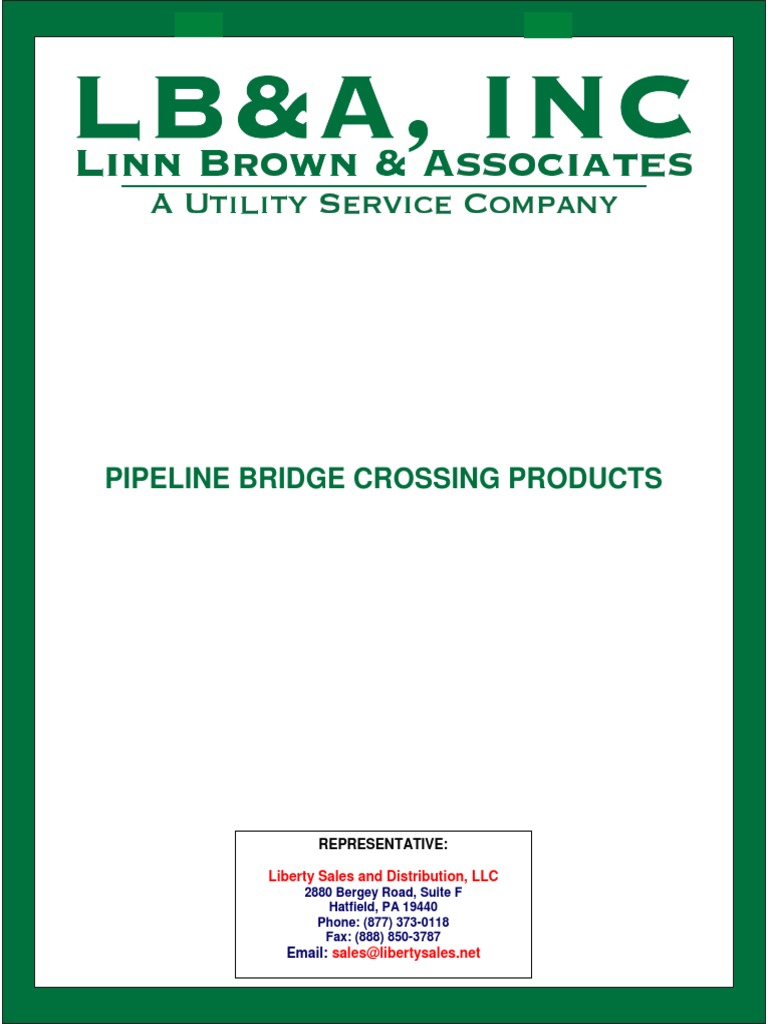 LB&A Catalogue | PDF | Corrosion | Pipe (Fluid Conveyance)
