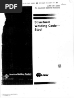 AWS D1.6 - Structural Steel Code - Stainless Steel | PDF
