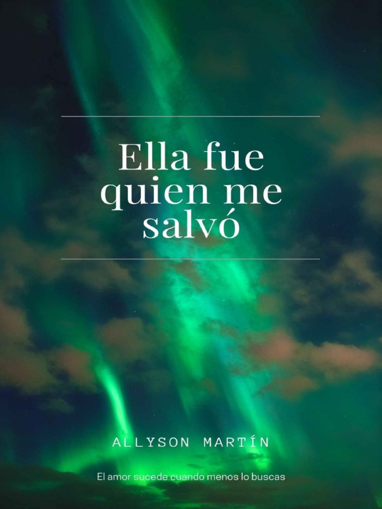 Ella Fue Quien Me Salvo - Allyson Martin | PDF | Rachel | Aeropuerto