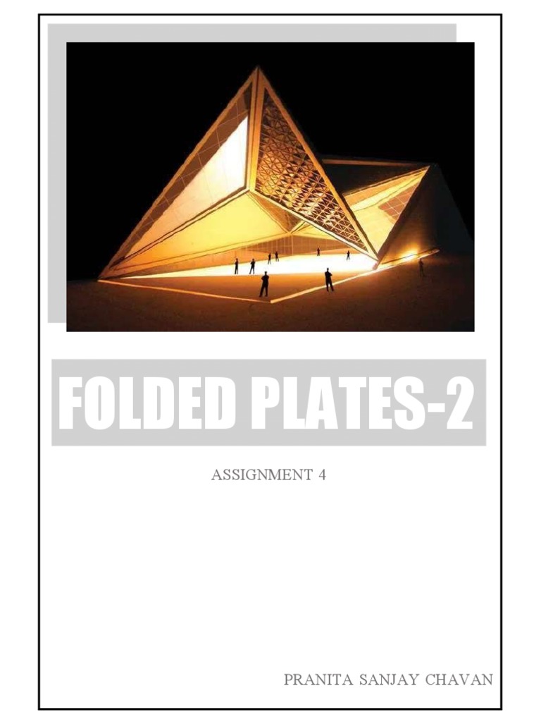 Folded Plates-2: Assignment 4 | Download Free PDF | Economic Sectors ...