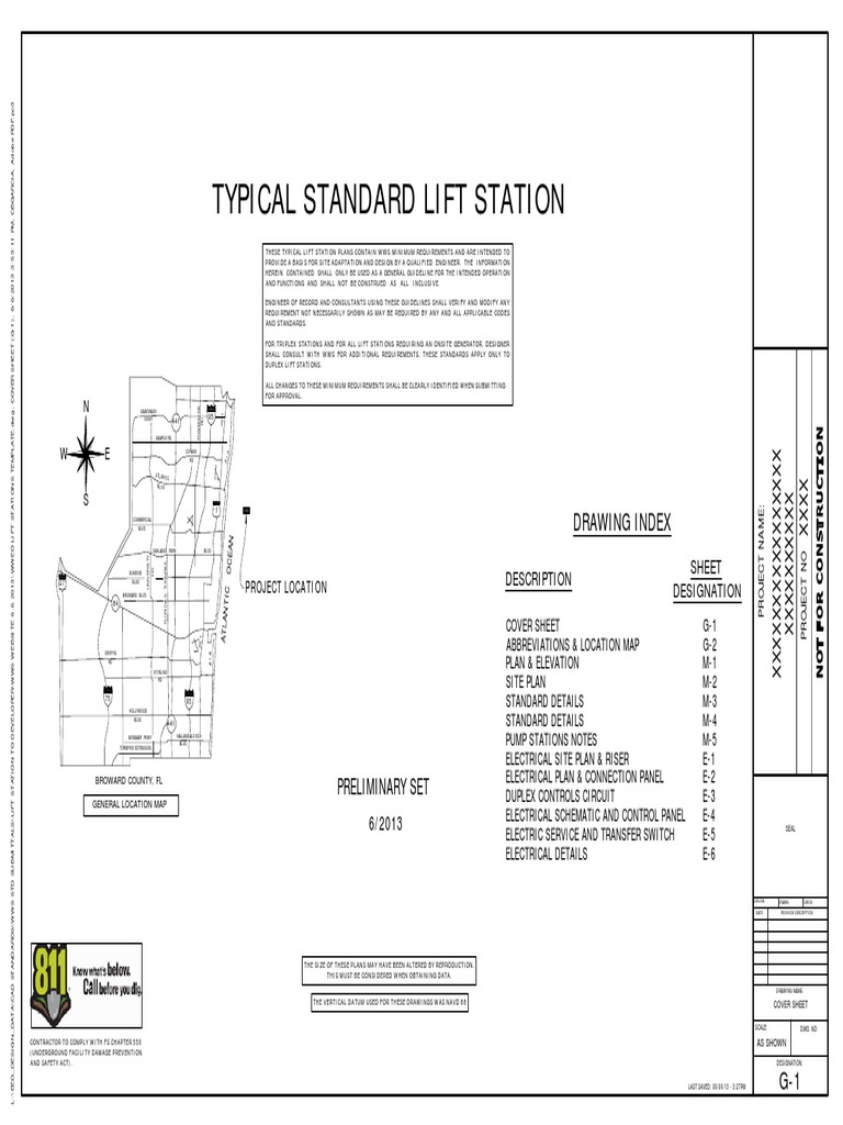 Wws Typical Standard Lift Station | PDF