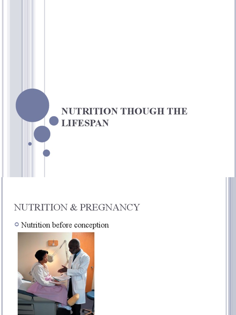 Nutrition Though The Lifespan | PDF