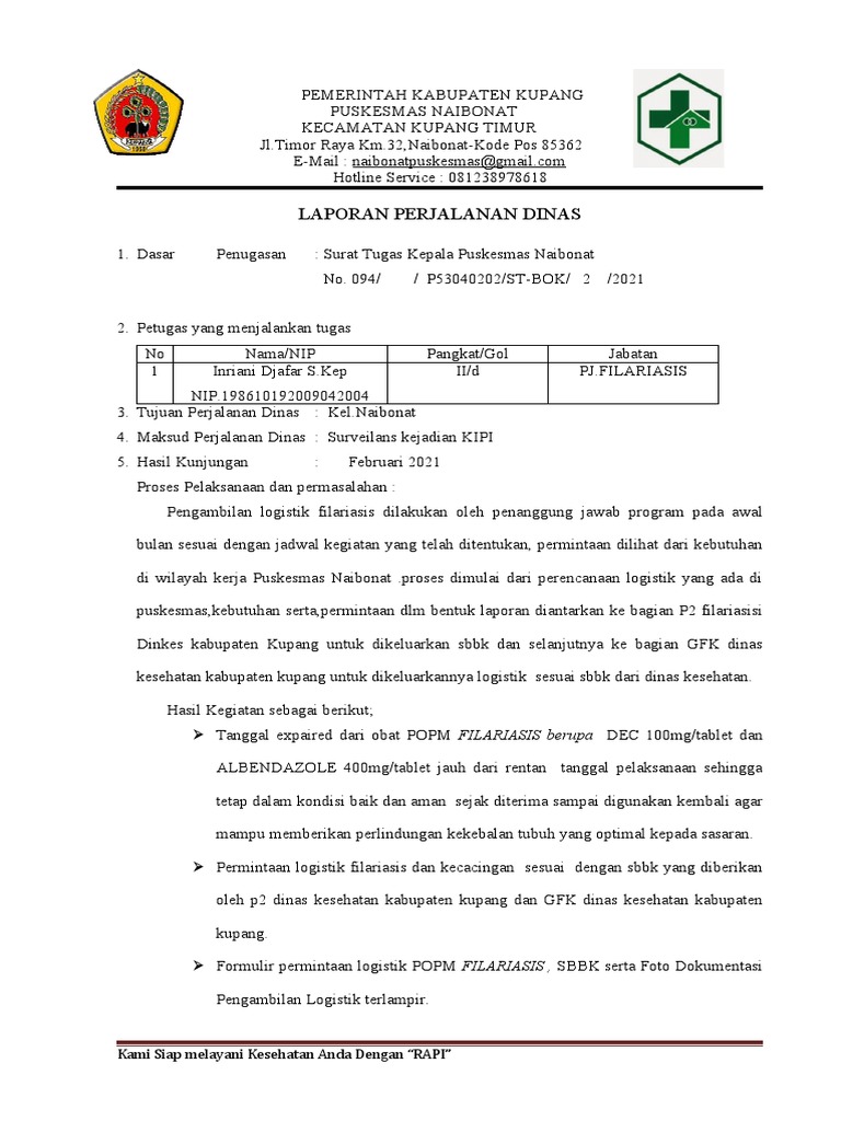 LPD Monitoring Surveilans Kipi 2021 | PDF