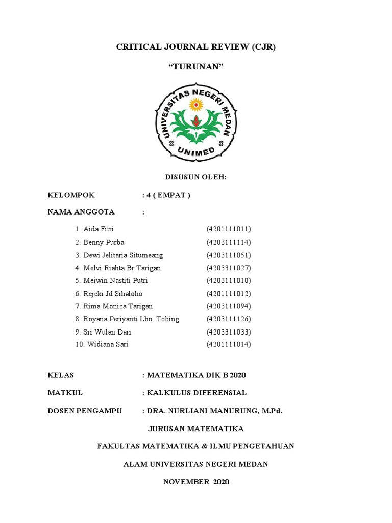 CJR Kalkulus Kelompok 4-Dikonversi | PDF