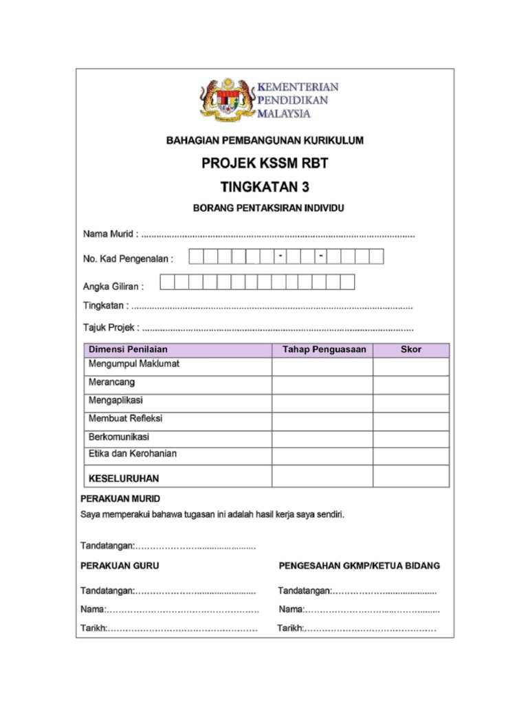 Contoh Laporan Kerja Projek t3 - Lampu Hiasan Mini | PDF