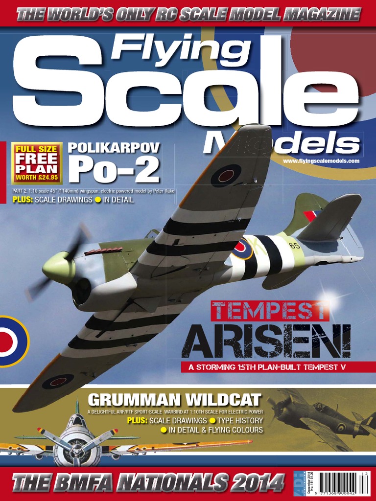 Flying Scale Models Issue 181 2014-12 | PDF | Aviation | Aircraft