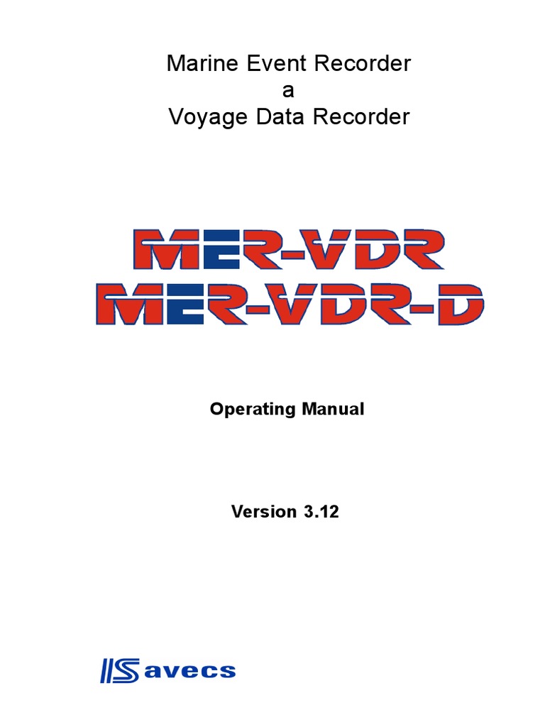 VDR Operating Manual | PDF | Usb Flash Drive | Computer Data Storage