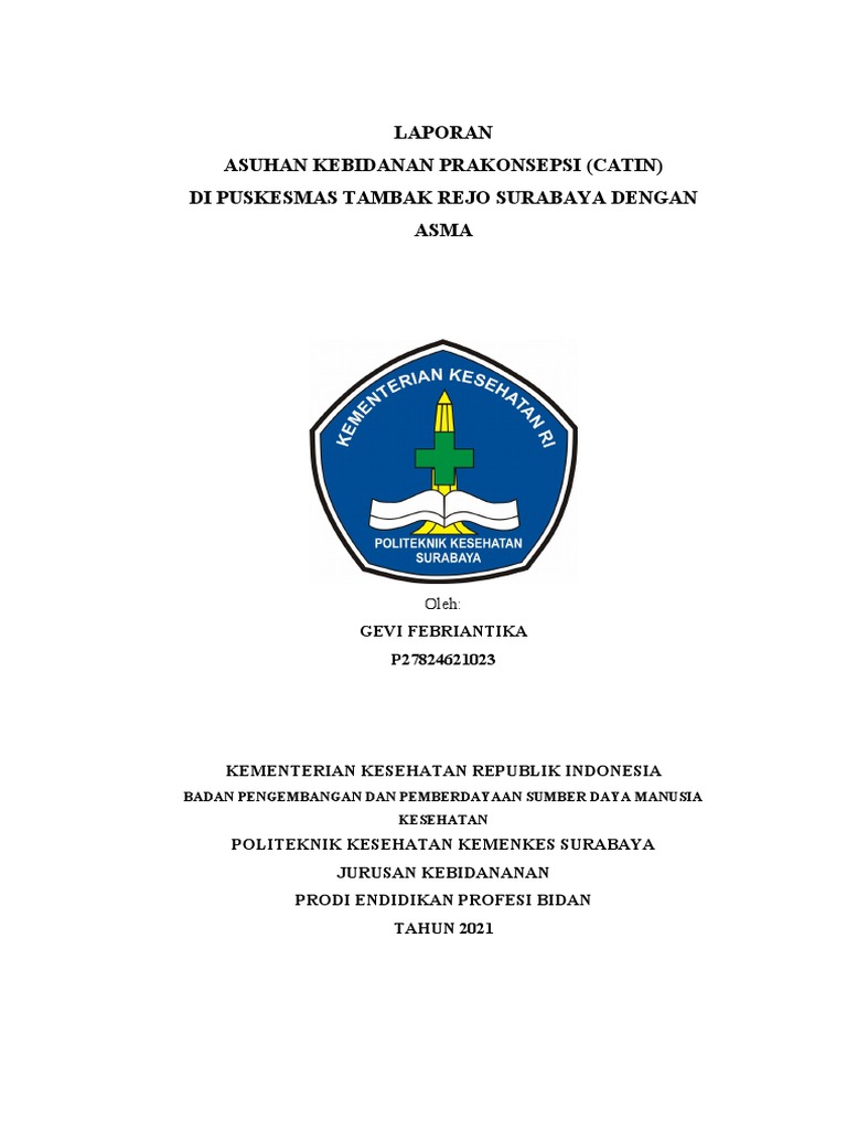 Asuhan Kebidanan Prakonsepsi di Surabaya | PDF | Pengembangan Diri ...