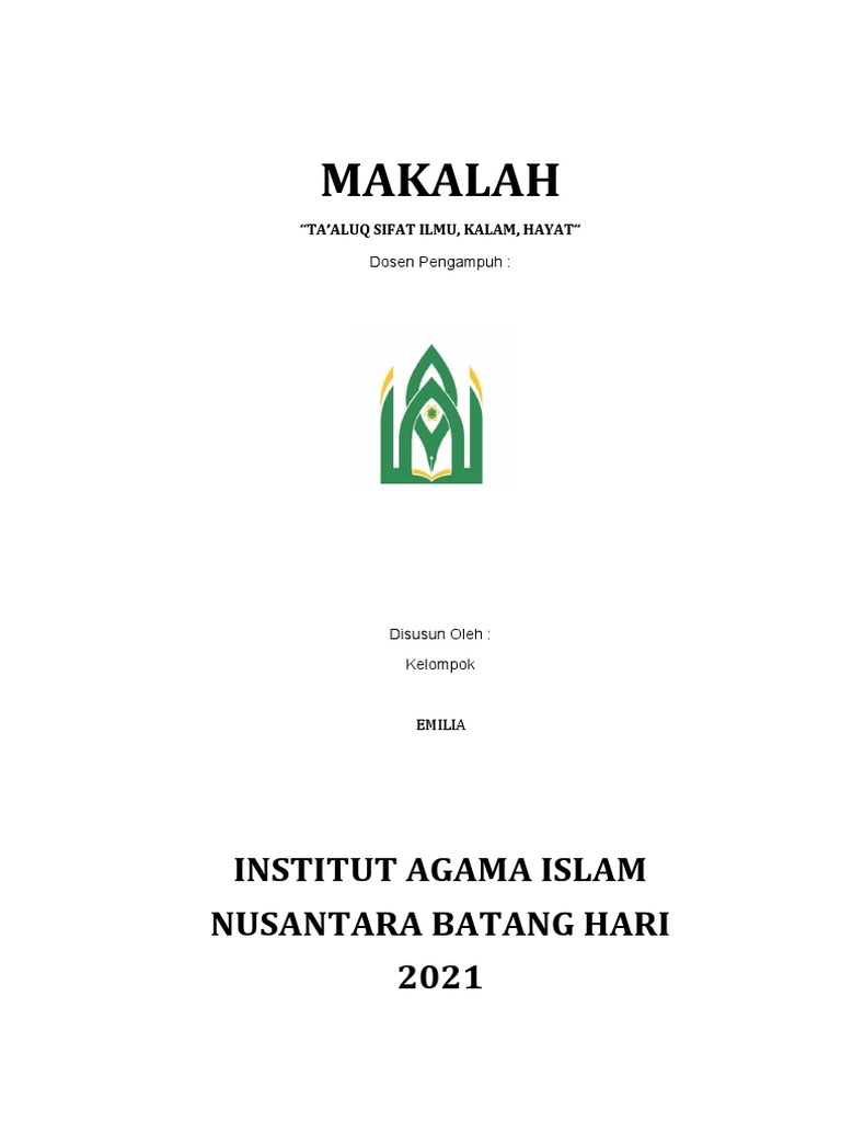 0005 MAKALAH Ta'alluq | PDF
