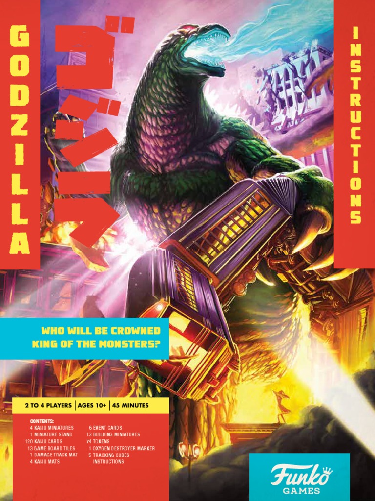 Godzilla Instructions | PDF