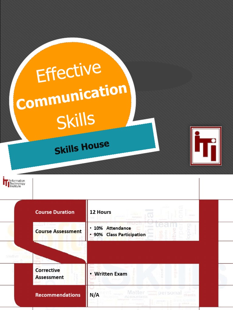 Effective Communication Skills Course | PDF | Communication | Credibility