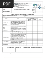 Inspection Checklist For Installation of Earthing System 1 | PDF ...