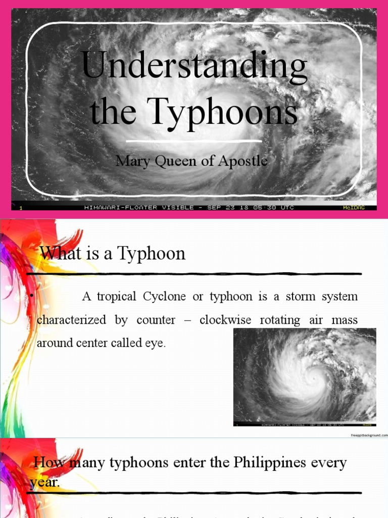 Understanding The Typhoons | PDF | Tropical Cyclones | Typhoon
