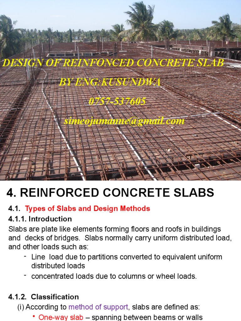Reinforced Concrete Slab Design Example