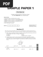 SNUSAT Sample Paper | PDF | University And College Admission | Sat