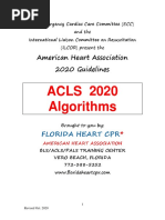 ACLS 2020 Provider Manual | PDF | Myocardial Infarction | Internal Medicine