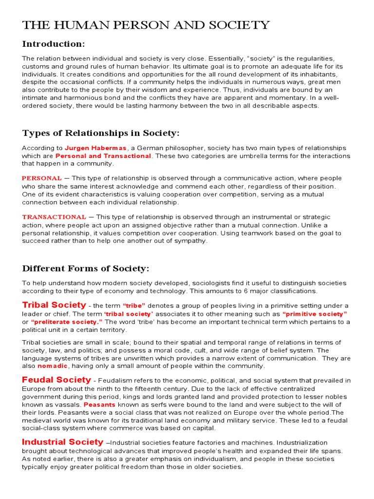 Human Society and Digital Relationships | PDF | Society | Citizenship
