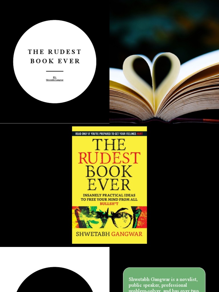 The Rudest Book Ever: BY: Shwetabh Gangwar | PDF