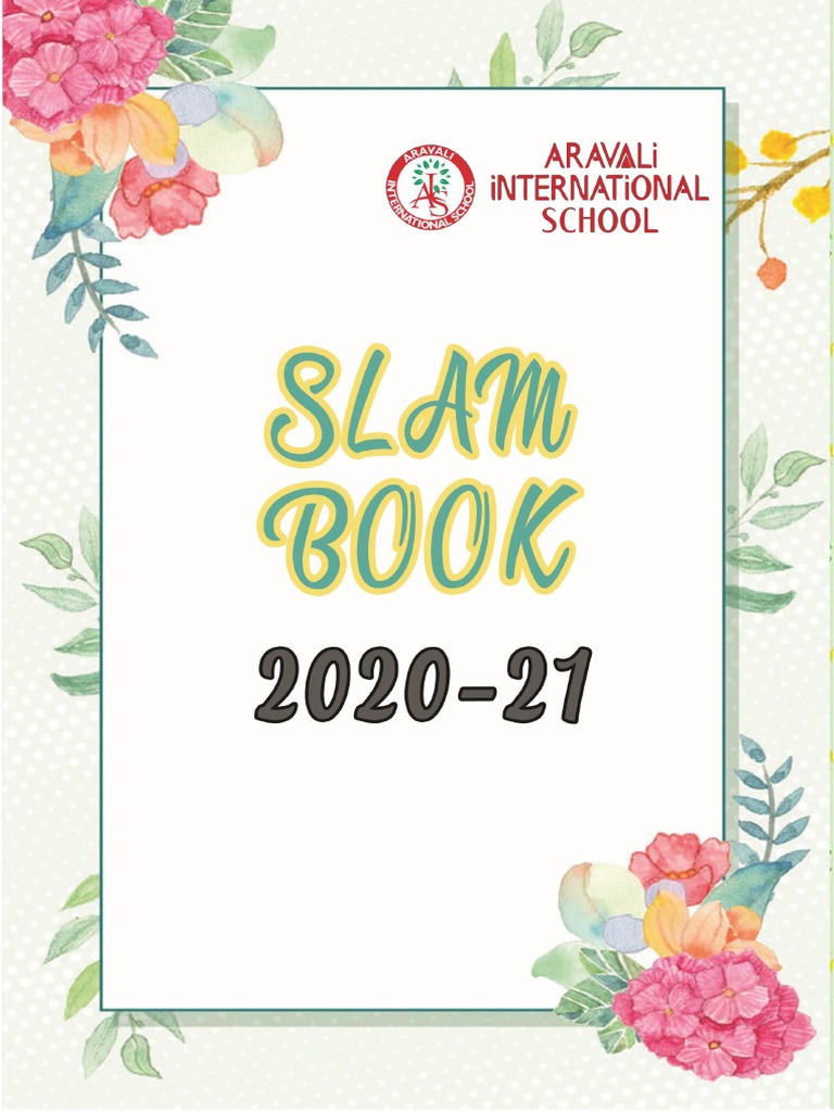 Slam Book | PDF