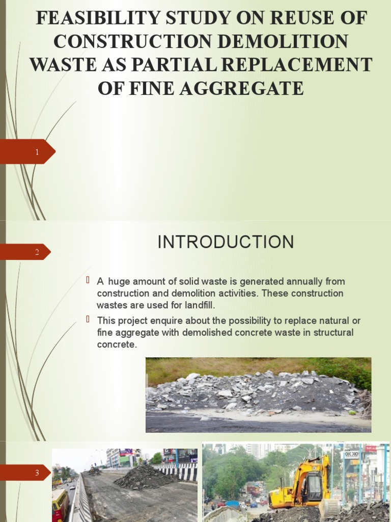 Reuse of Demolition Waste in Concrete | PDF | Concrete | Construction ...