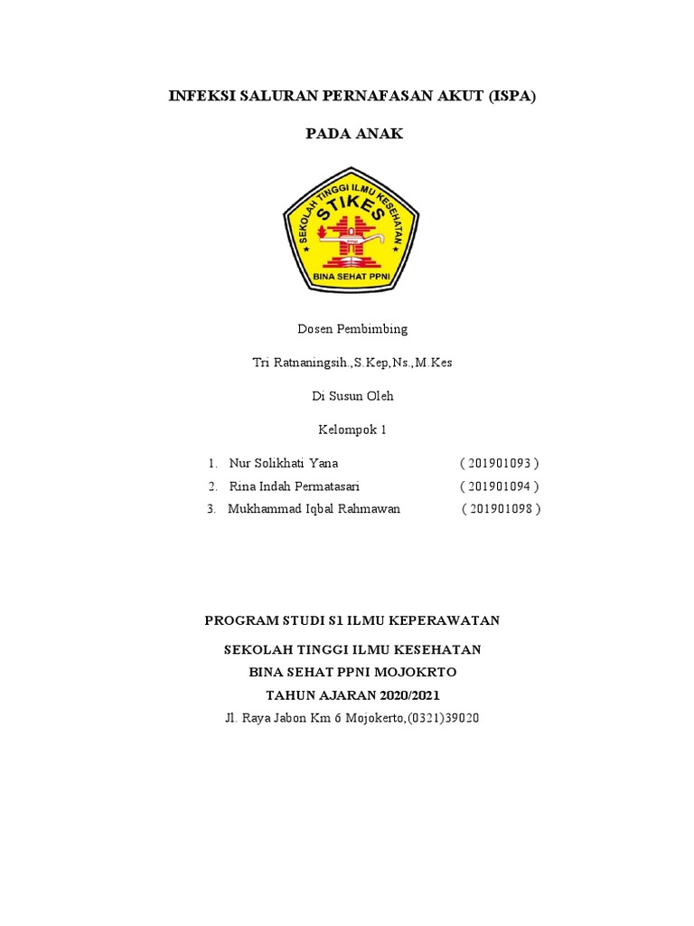 Makalah Ispa Anak Fix | PDF | Kesehatan Holistik