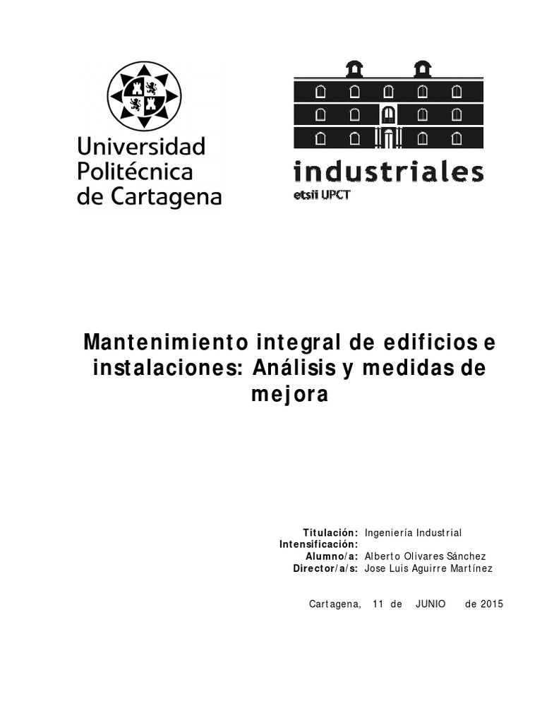 Mantenimiento Integral de Edificios e Instalaciones | PDF