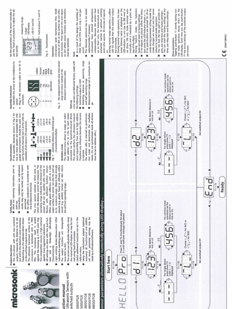 Ultrasonic Sensor | PDF | Sensor | Ultrasound