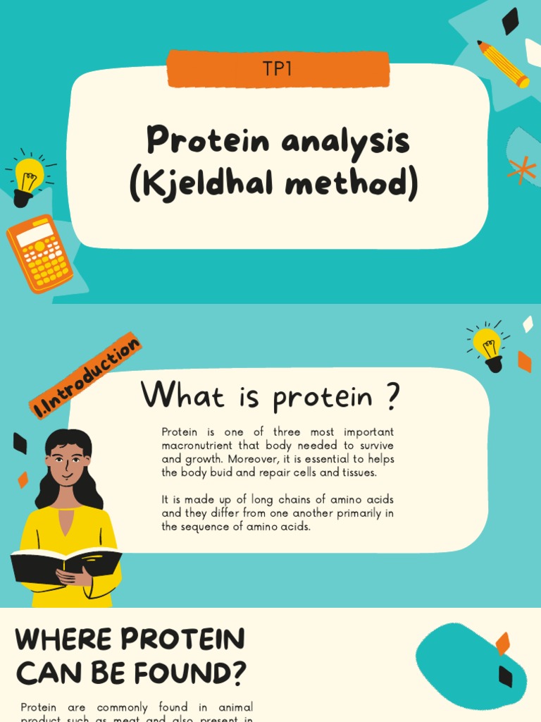 Kjeldahl Method for Protein Analysis | PDF | Biology | Physical Sciences