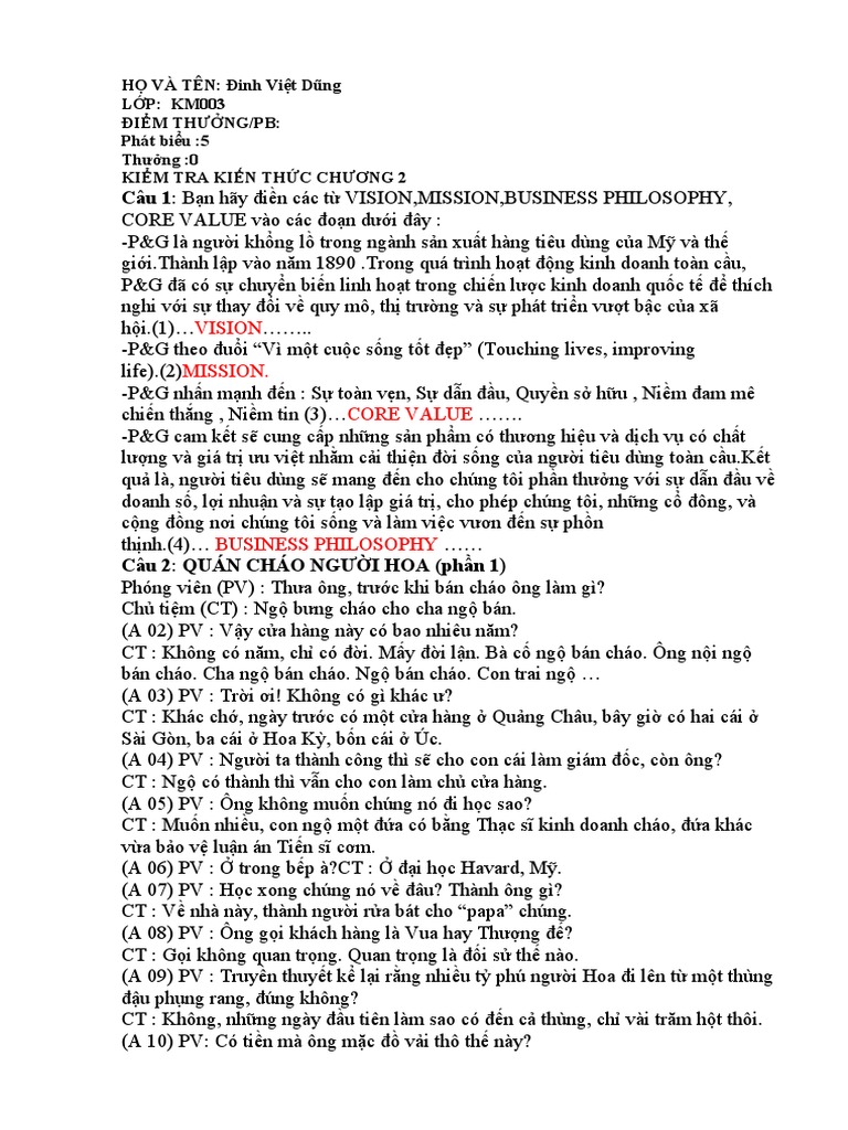 bt quản trị c2 | PDF