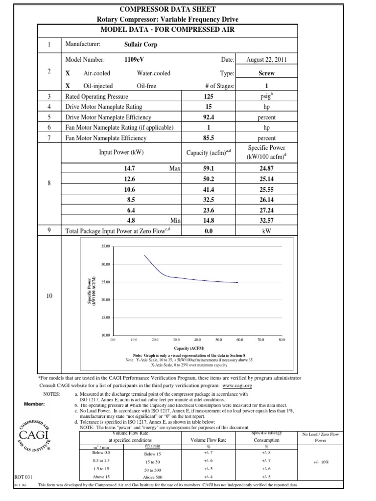 Cagi VSD Data Sheet - 1109ev-Ac | PDF | Mechanical Engineering | Metrology