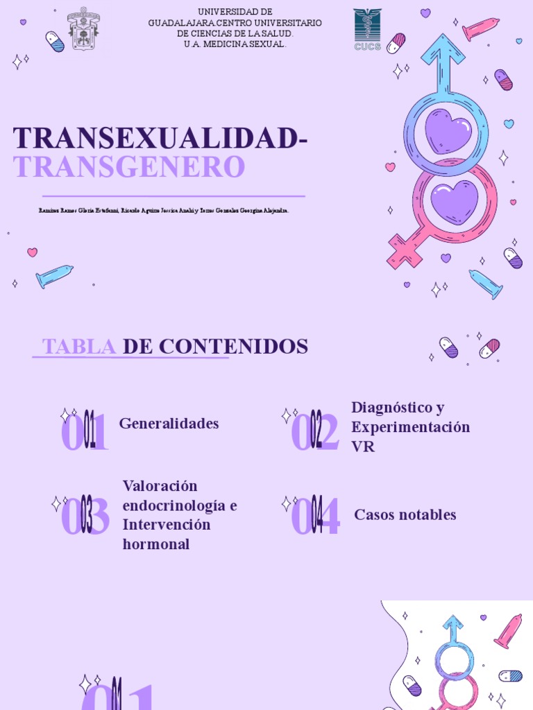 Transexualidad Transgenero | PDF | Estudios LGBTQIA+ | Transgénero