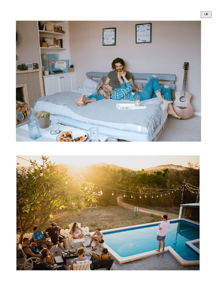 B1 Speaking Test Photos Rooms | PDF