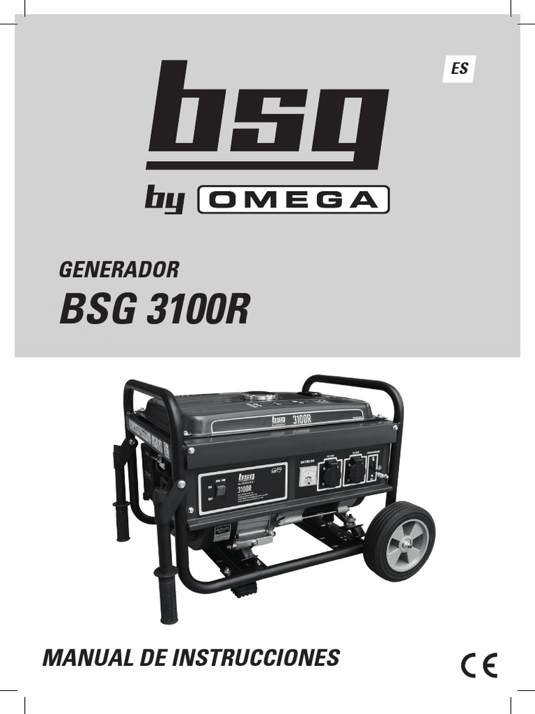 BSG 3100R: Generador | Descargar gratis PDF | Generador eléctrico ...