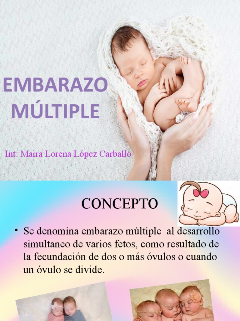 Embarazo Multiple | PDF | Parto | El embarazo