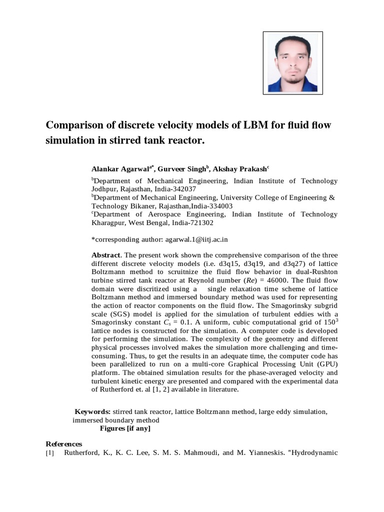 Abstract Template | PDF | Fluid Dynamics | Soft Matter