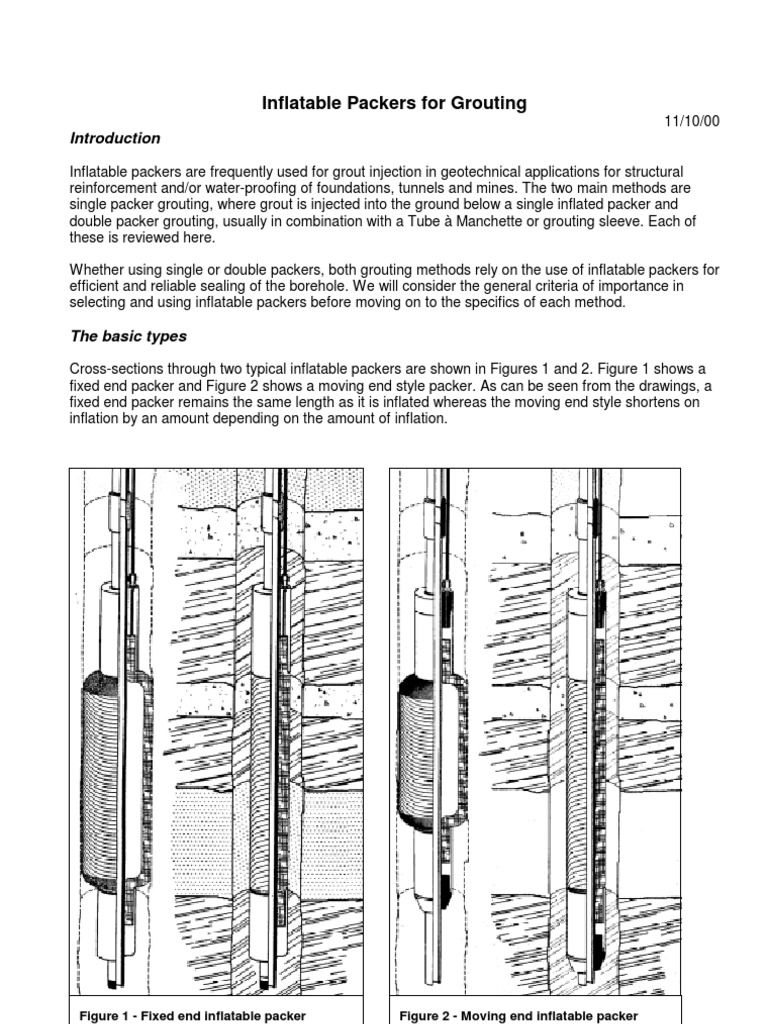 Grouting | PDF | Pressure | Valve