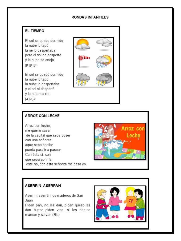 5 Rondas Infantiles | PDF | Epilepsia | Órgano (anatomía)