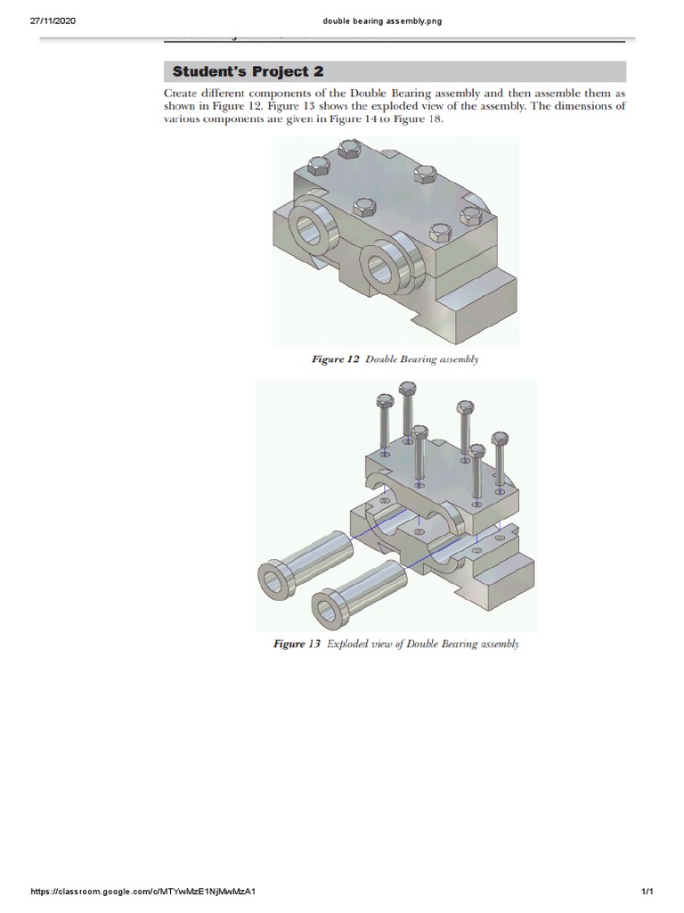 Double bearing assembly diagram | PDF