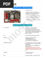 Pegatron Corporation 2AB6 Mainboard Specs | PDF