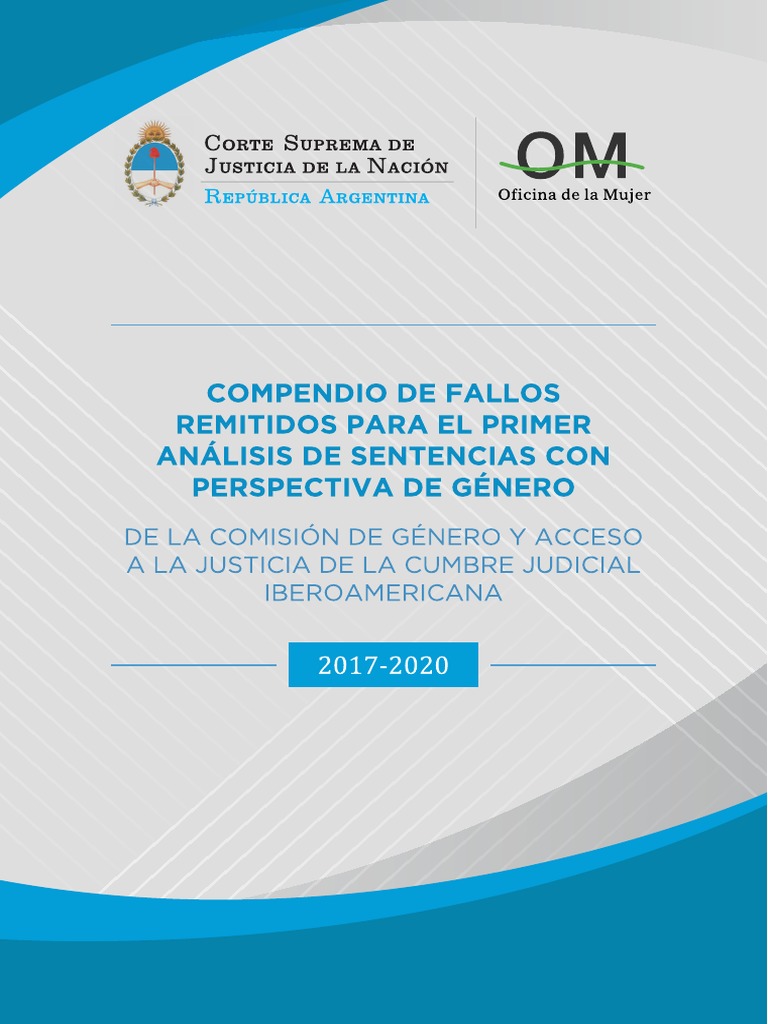 Perspectiva De Género Pdf Homicidio Derecho Penal