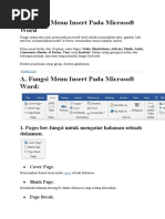 Fungsi Menu Home Pada Microsoft Word | PDF | Komputer
