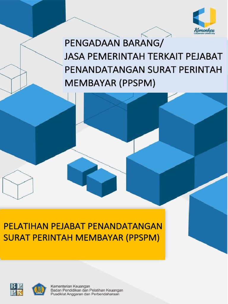 New PPSPM 2. Pengadaan Barang Jasa Pemerintah Terkait PPSPM v3 | PDF
