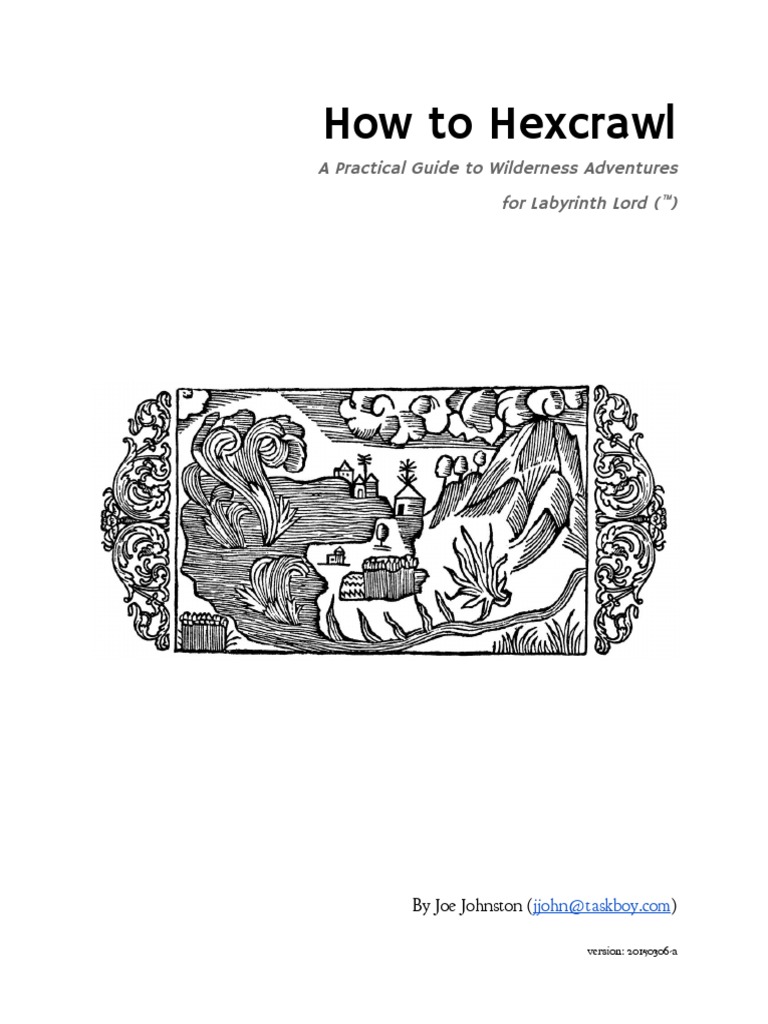 How To Hexcrawl | PDF | License | Copyright