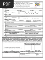 Philsys Registration Form 1A: For 5 Years Old and Above | PDF ...