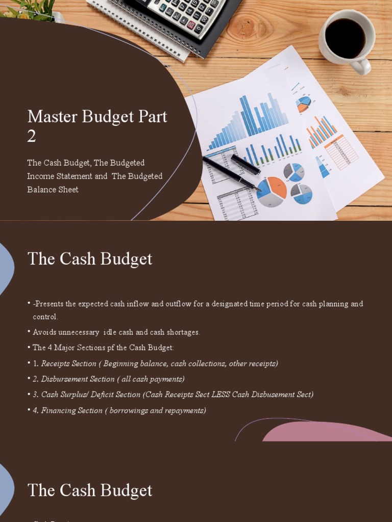 Budgeted Income Statement Overview | PDF | Finance & Money Management