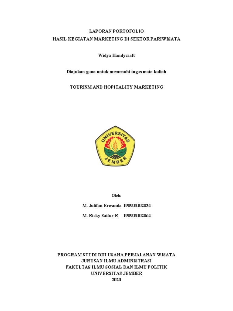 Laporan Portofolio Kegiatan Marketing | PDF