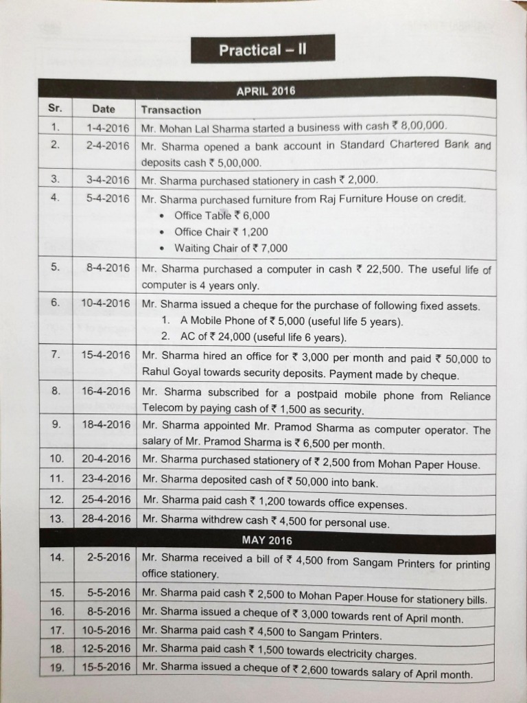 Tally Workbook Case Study - 2 | PDF