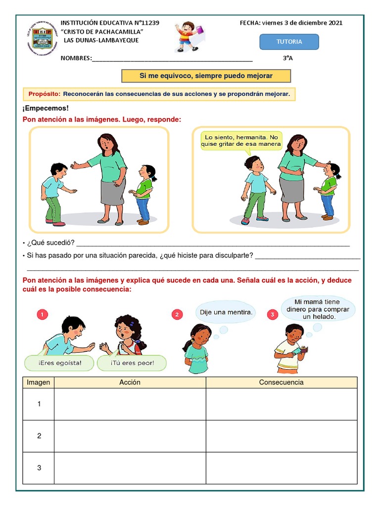 Consecuencias de Nuestros Errores | PDF